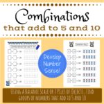 combinations of 10 and combinations of 5 with a free printable ⋆ R.E.A ...